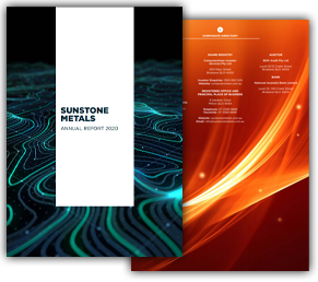 Investor Centre | Sunstone Metals Limited