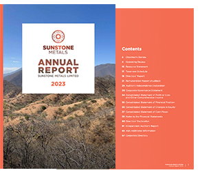 Investor Centre | Sunstone Metals Limited